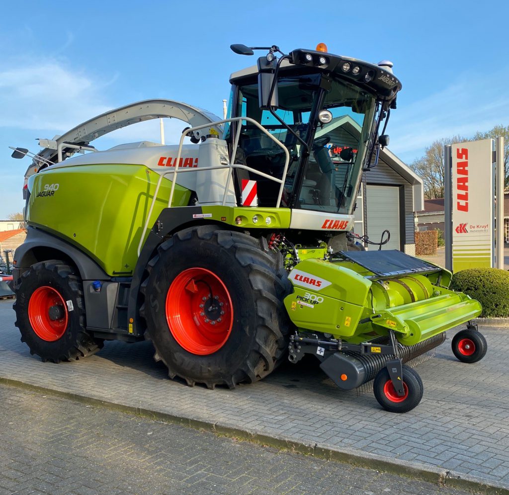 Afgeleverd nieuwe Claas Jaguar 940 aan H.A.B.O - De Kruyf